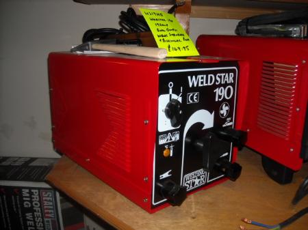 Weldstar 190 Heavy Duty Arc Welder, Arc, Welders | Equipment | Express ...